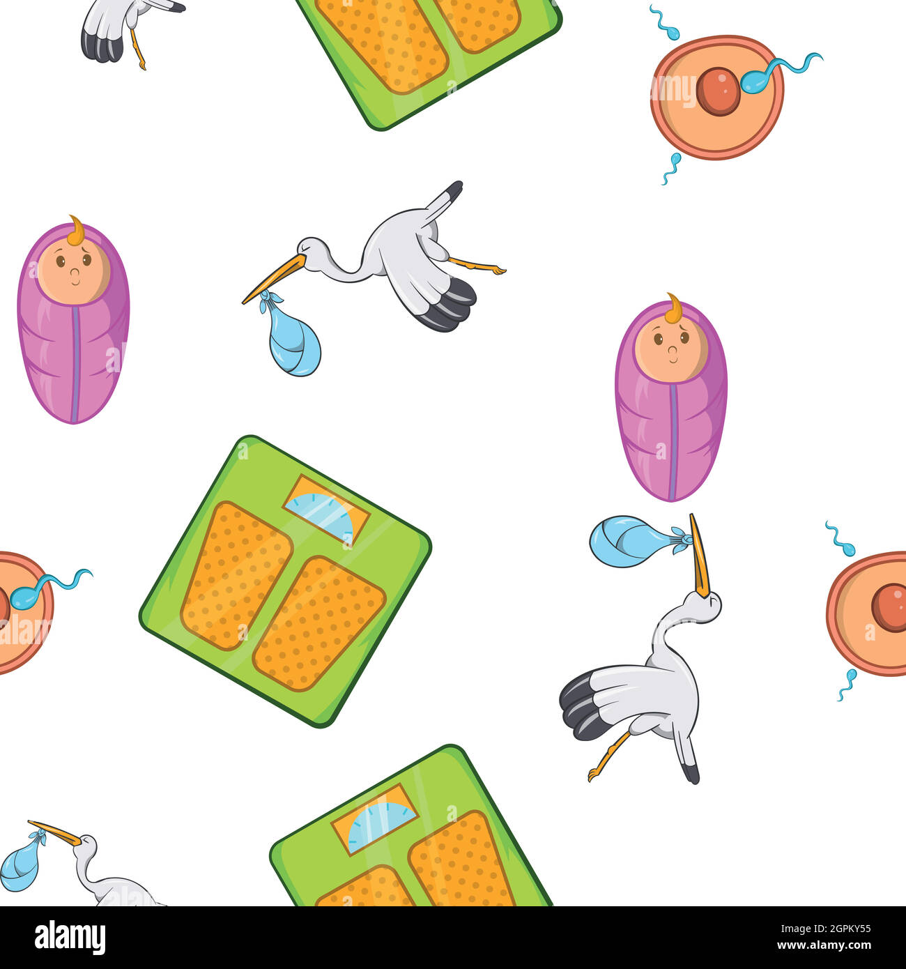 Pregnancy newborn Stock Vector Images - Alamy