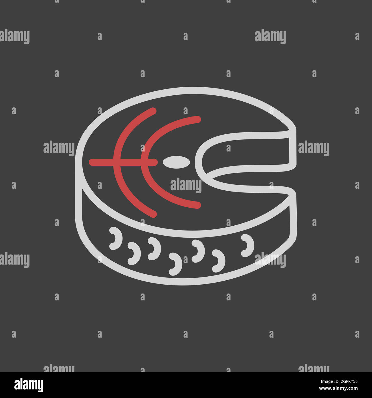 Fresh salmon fish dark Stock Vector Images - Alamy