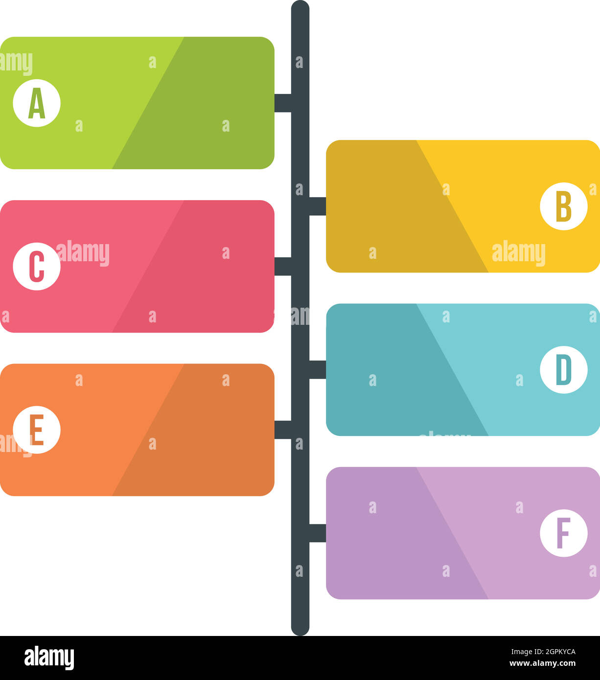 Scheme infographics, flat style Stock Vector Image & Art - Alamy