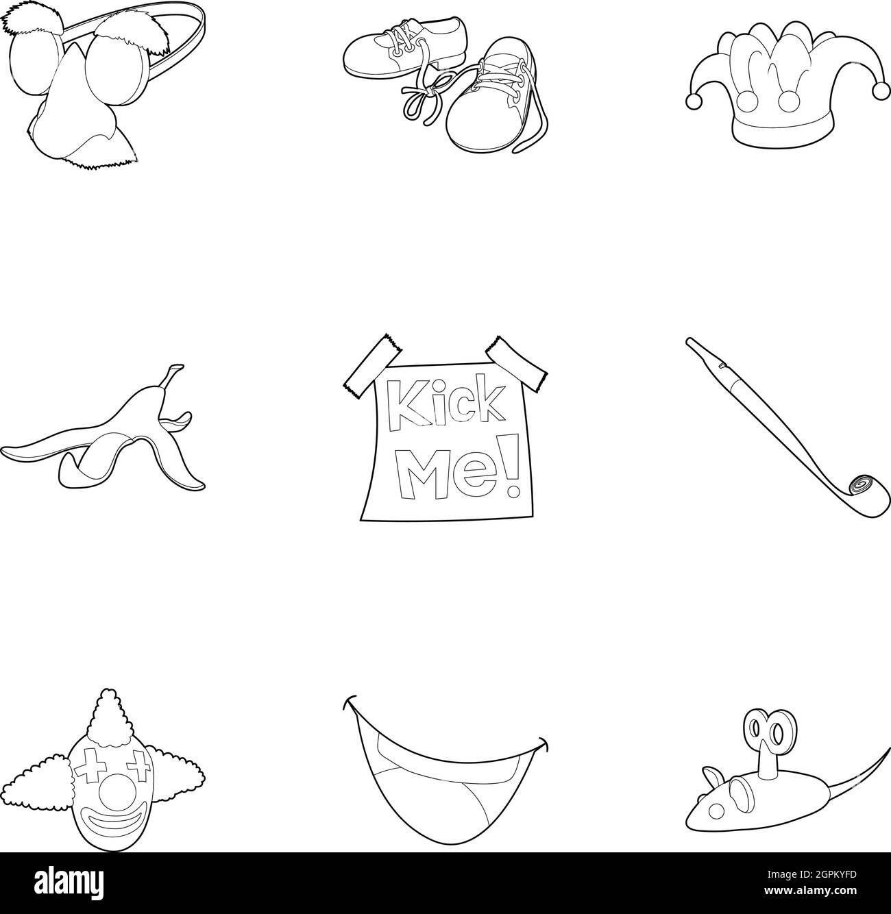 Portrait first Stock Vector Images - Alamy