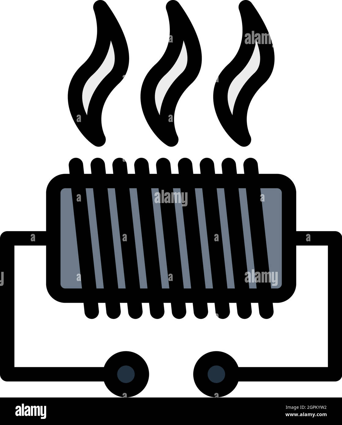 Electrical Heater Icon Stock Vector Image & Art - Alamy