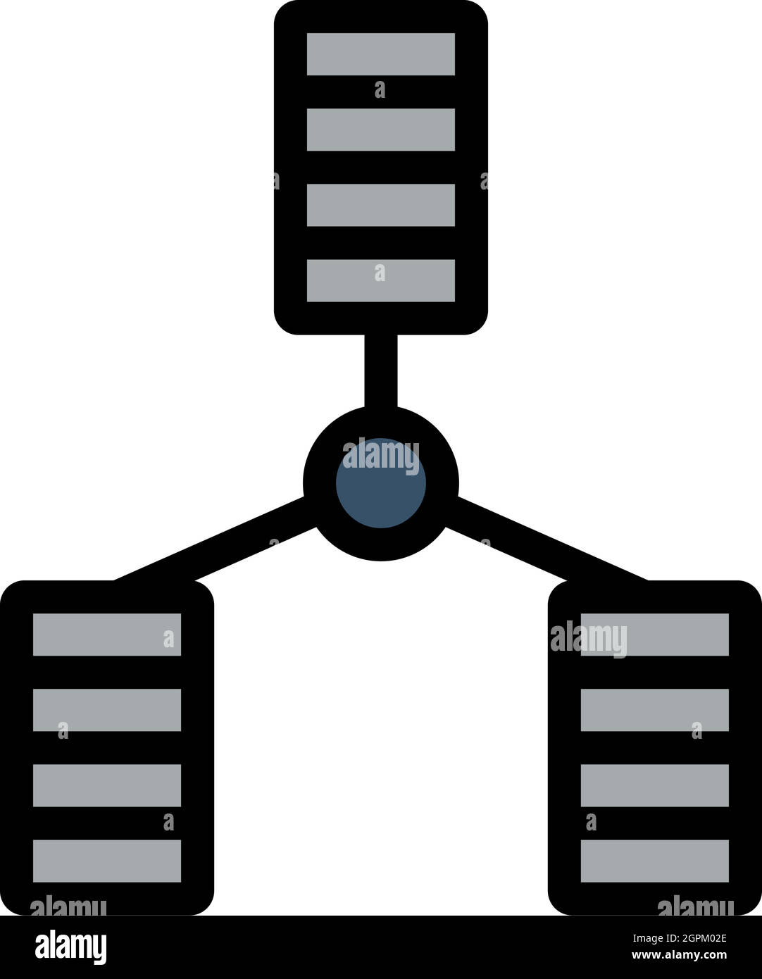 Database System Stock Vector Images Alamy