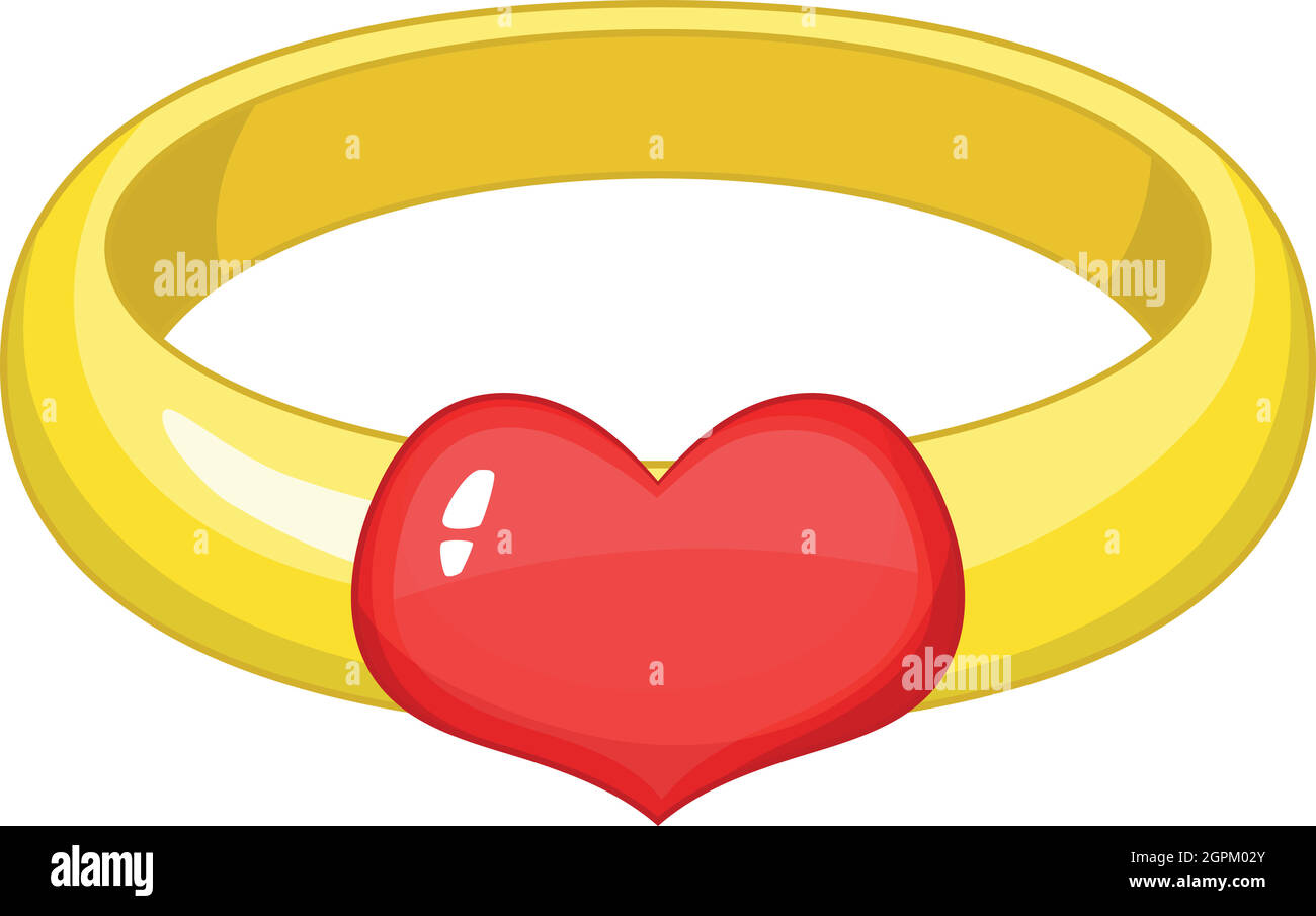 Engagement ring icon, cartoon style Stock Vector Image & Art - Alamy