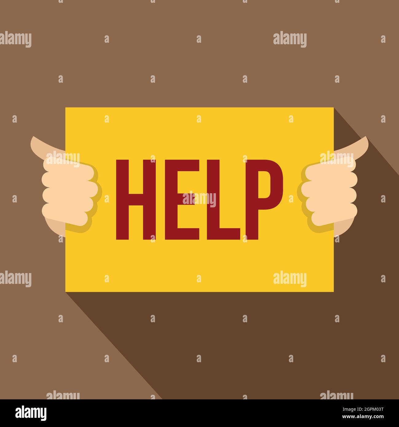 Help logo Stock Vector Images - Alamy