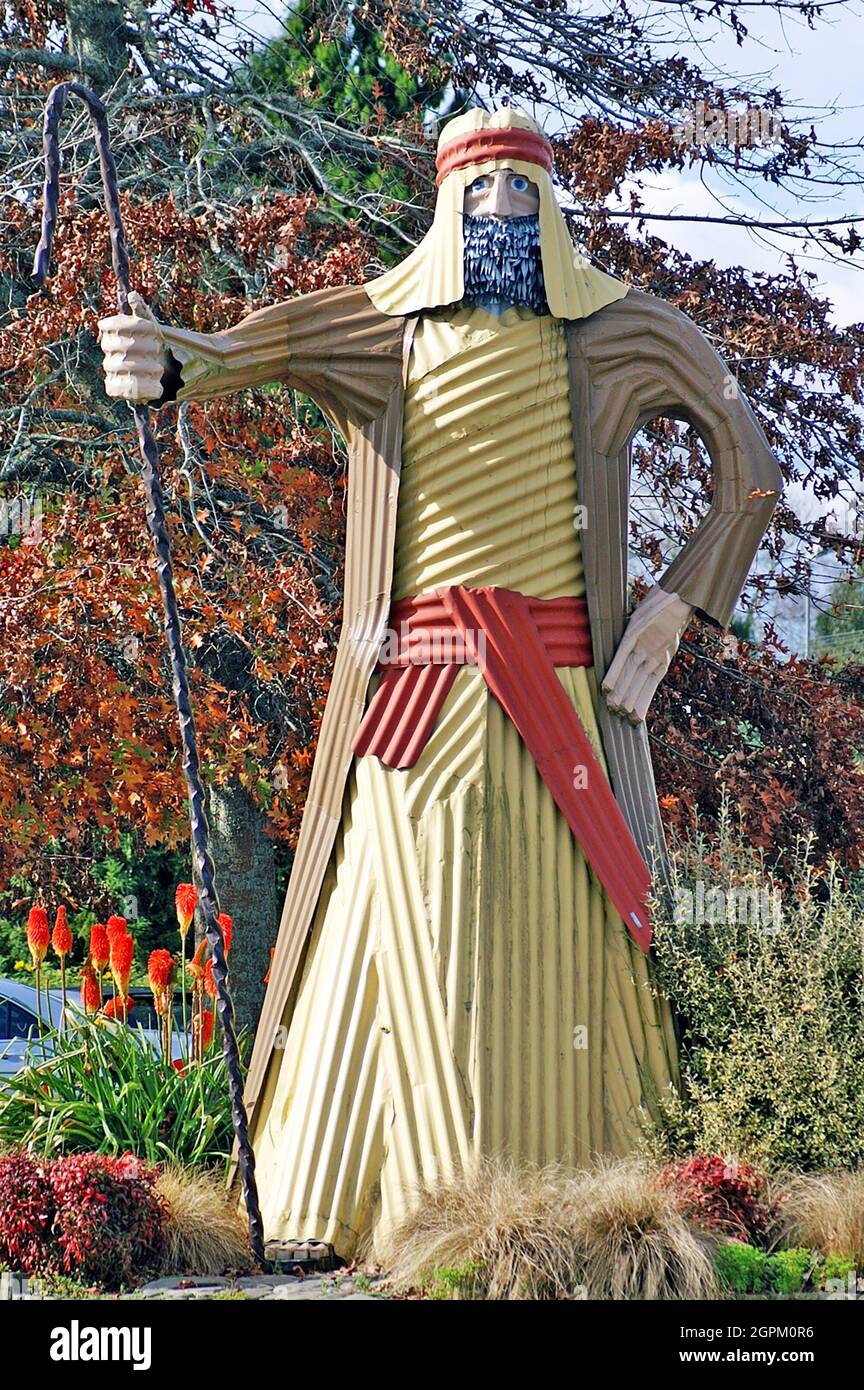 Tirau, a small town in the Waikato Region on the North Island of New ...