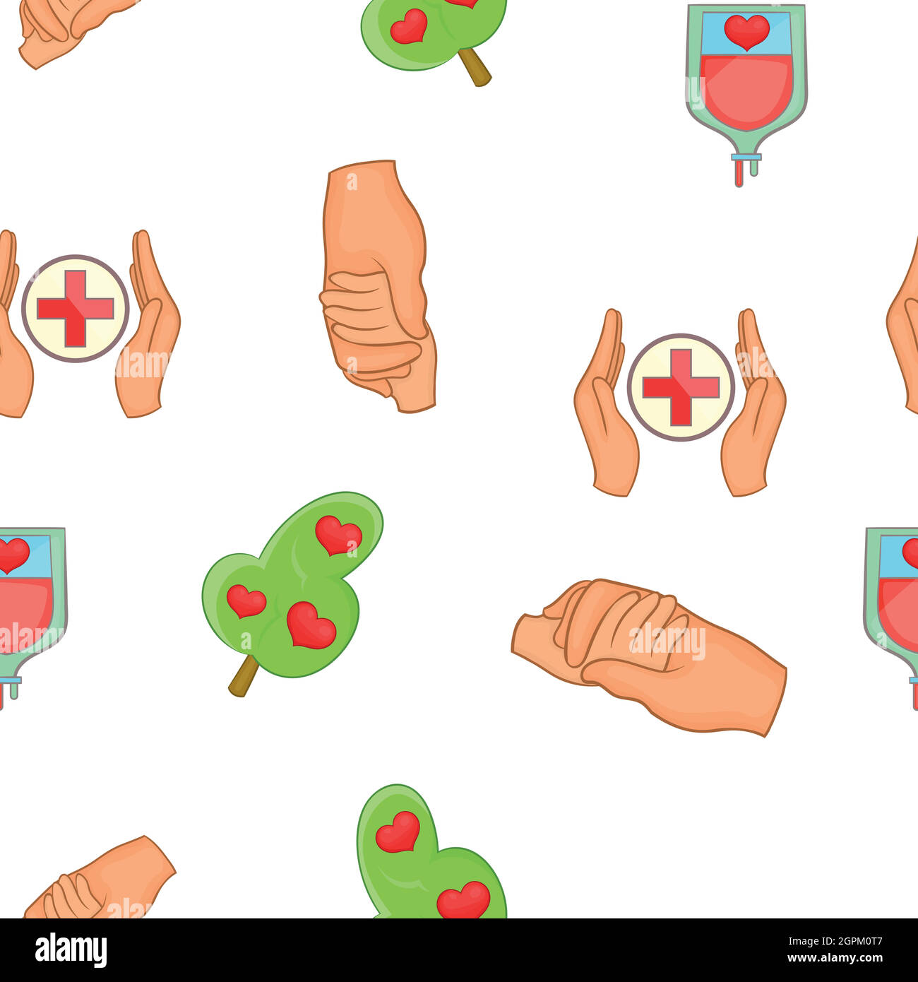 Love care give heart Stock Vector Images - Alamy