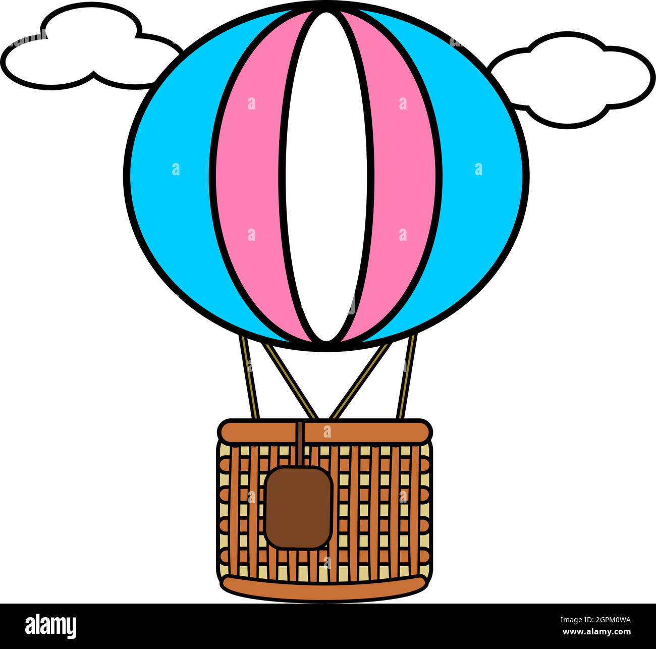 Colorful clouds Stock Vector Images - Alamy