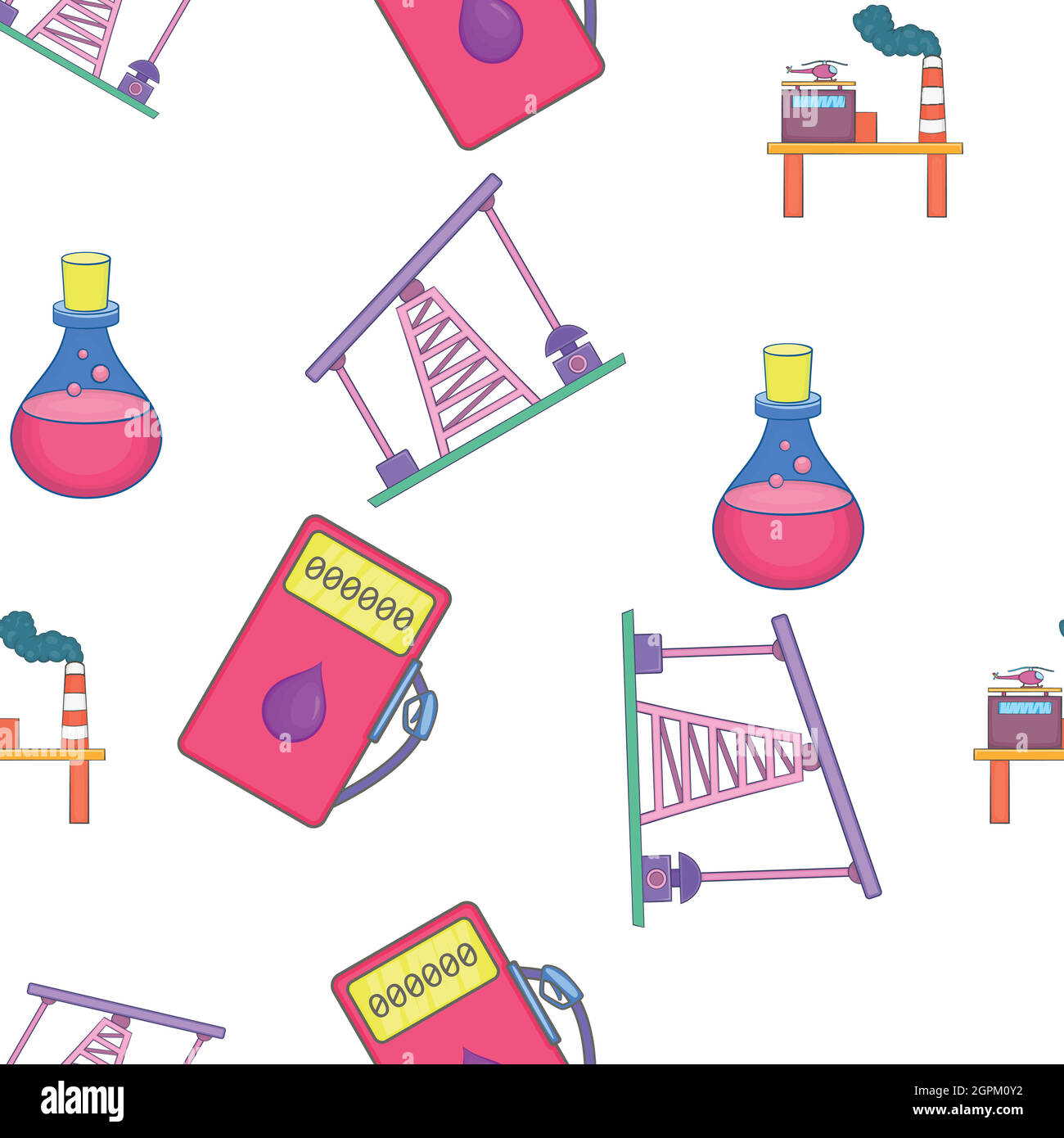 Equipment oil gasoline production Stock Vector Images - Alamy