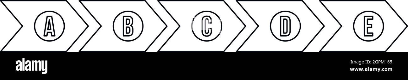 Step outline hi-res stock photography and images - Alamy