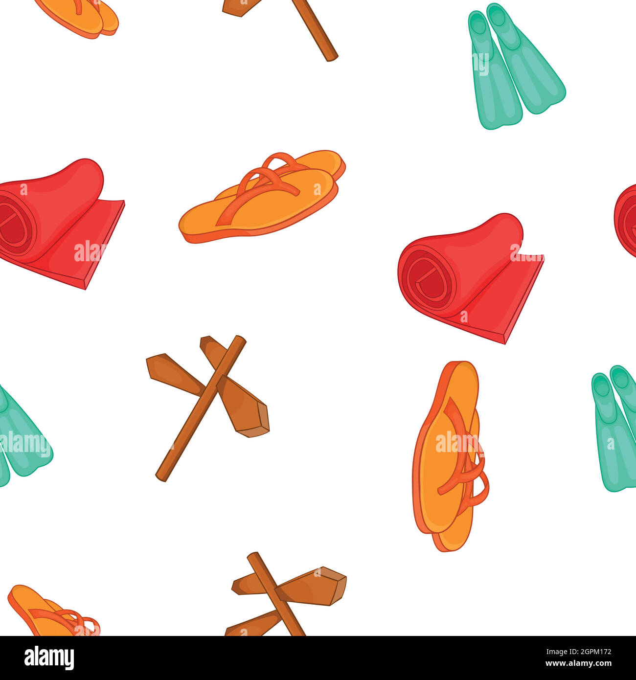 Sea vector pattern Cut Out Stock Images & Pictures - Alamy