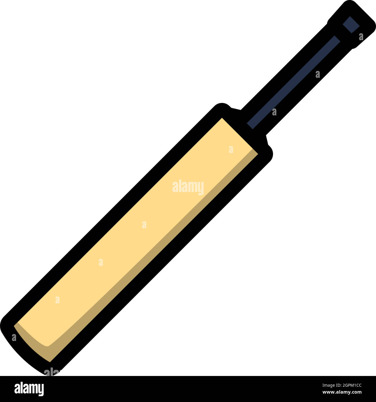 Cricket Bat Icon Stock Vector Image & Art - Alamy