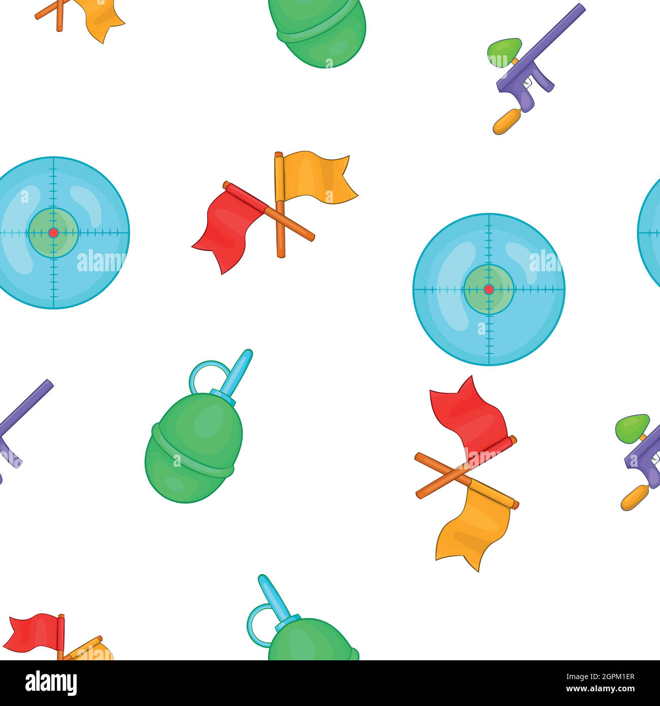 Outfit paintball pattern, cartoon style Stock Vector Image & Art - Alamy