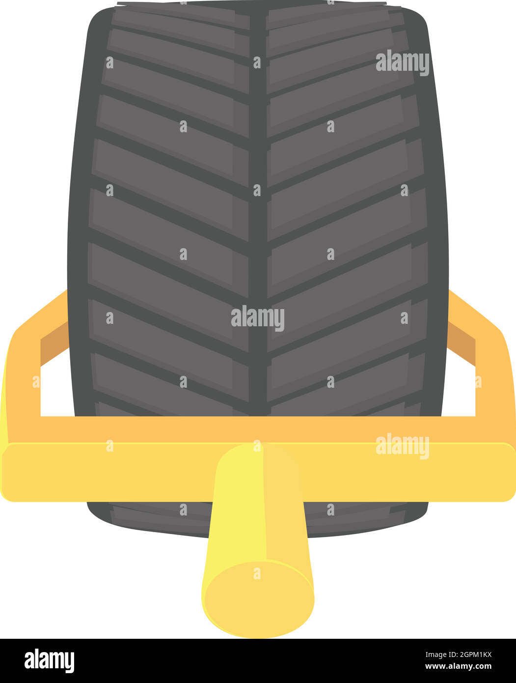 Tire icon, cartoon style Stock Vector Image & Art - Alamy