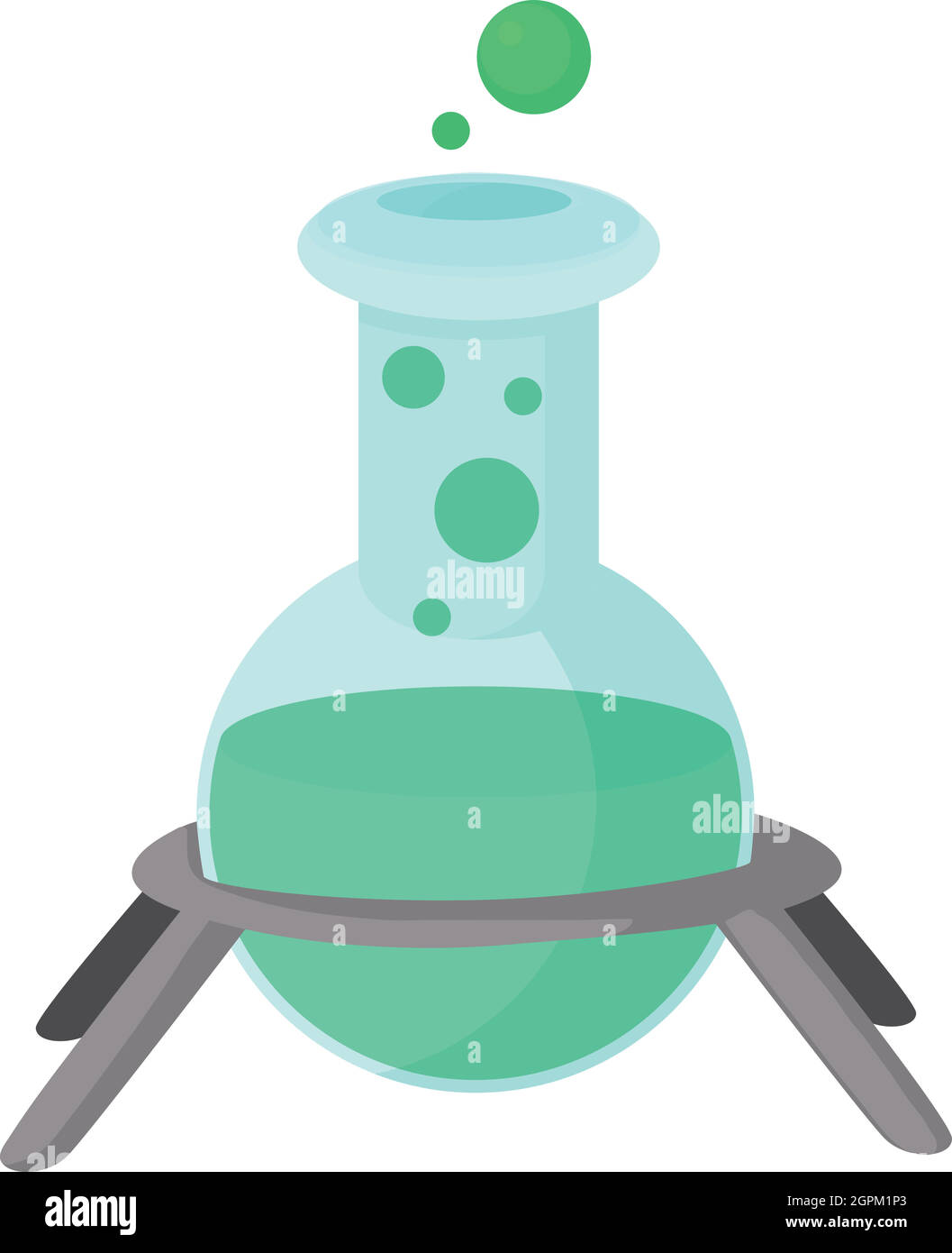 Science school chemical flask Stock Vector Images - Alamy