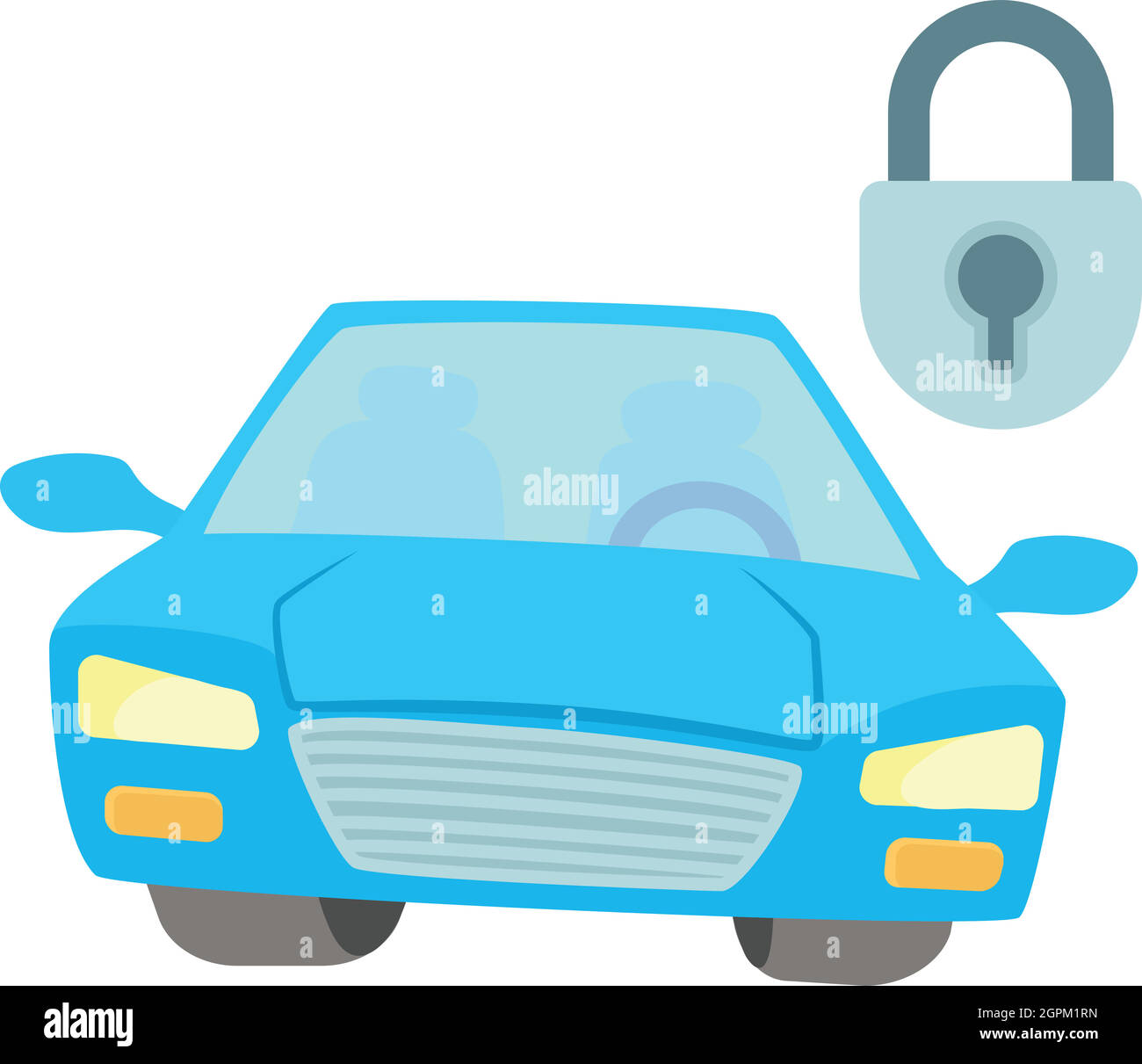 Car illustration cartoon Stock Vector Images - Alamy
