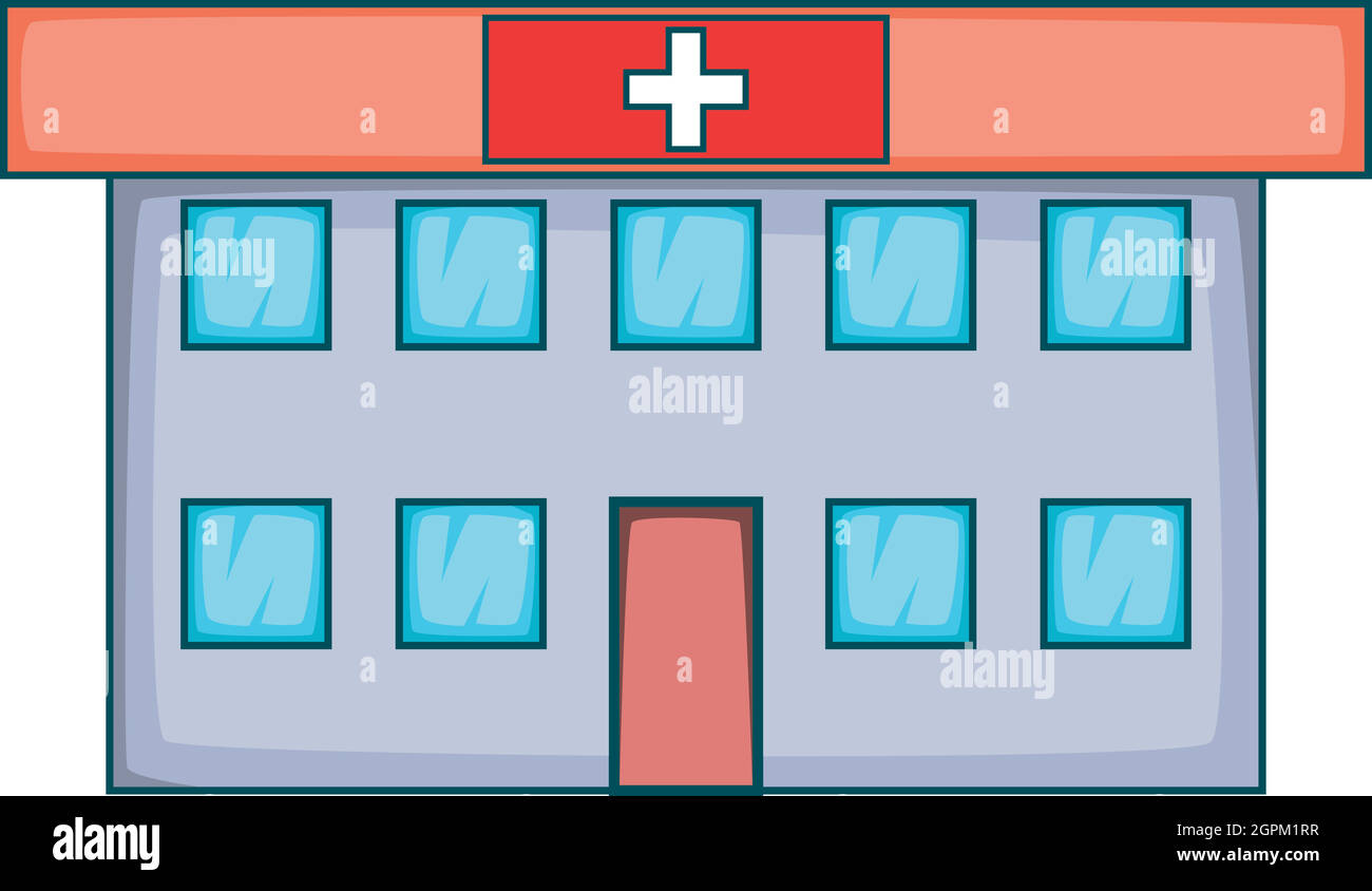 Clinic help icon cartoon Stock Vector Images - Alamy