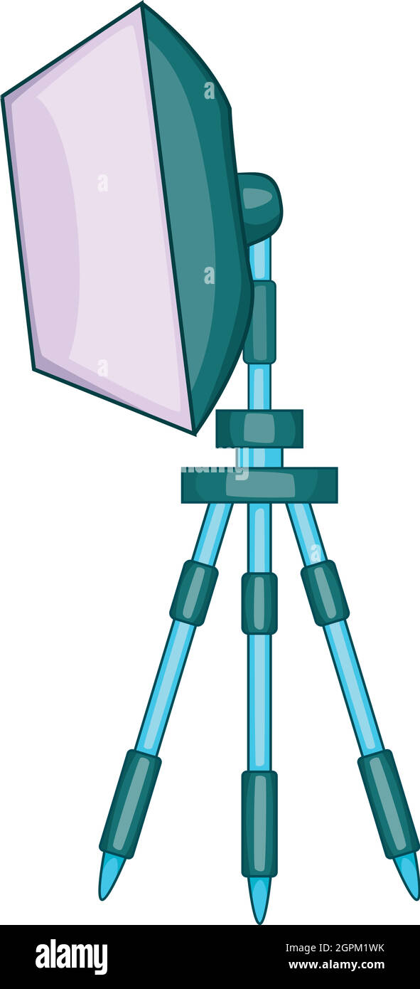 Light on stand icon Stock Vector Images - Alamy