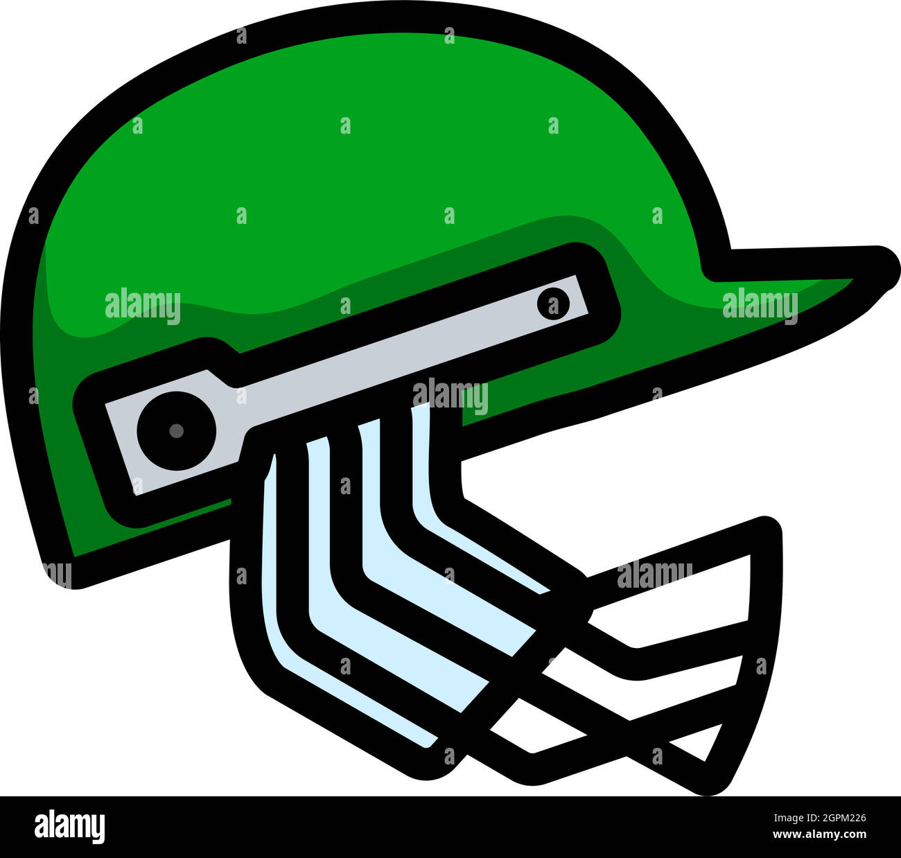 Cricket safety equipment Cut Out Stock Images & Pictures - Alamy