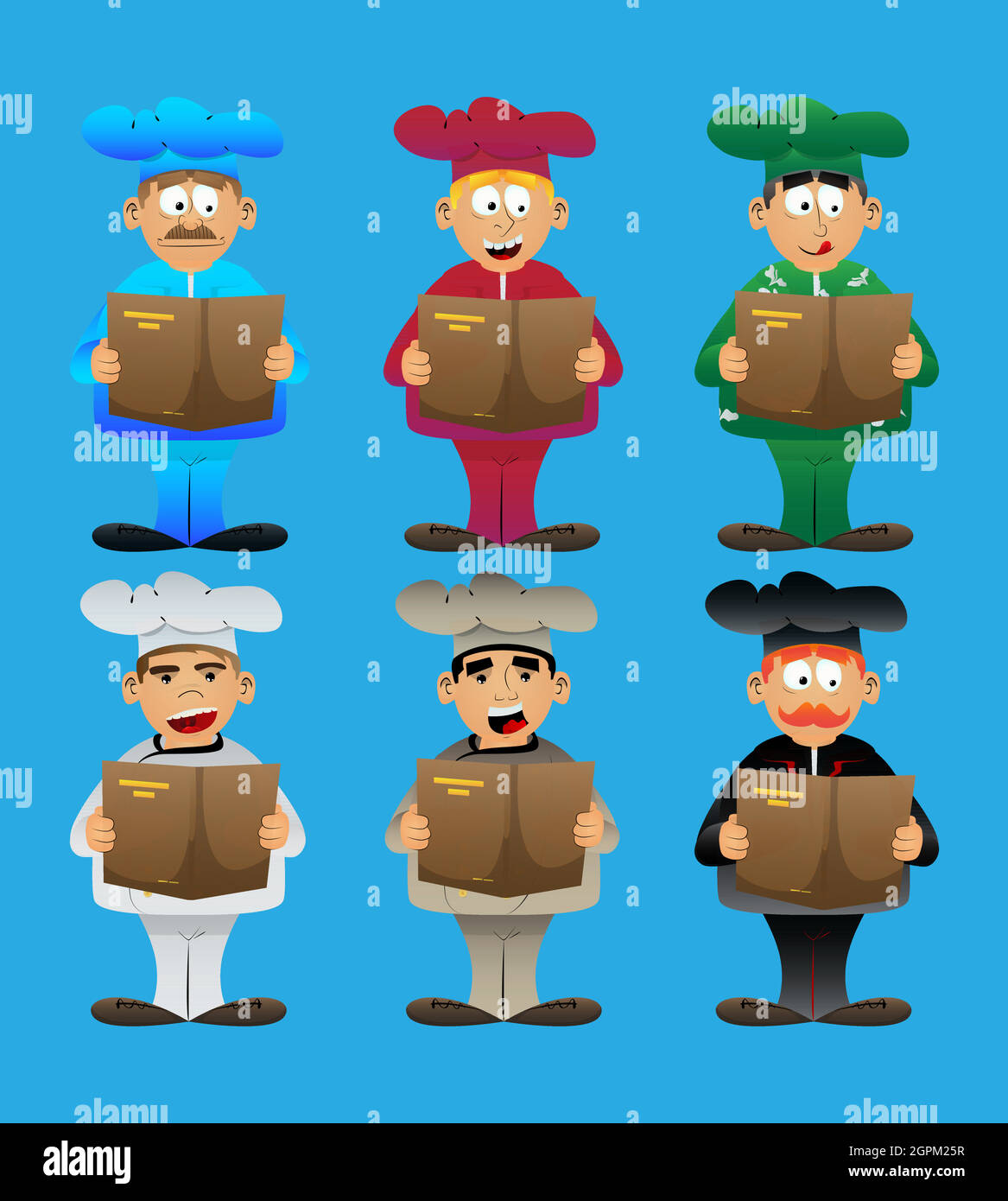 Reading Menu Clipart