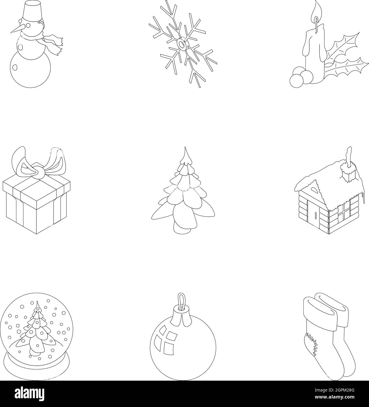 New year socks Black and White Stock Photos & Images - Alamy