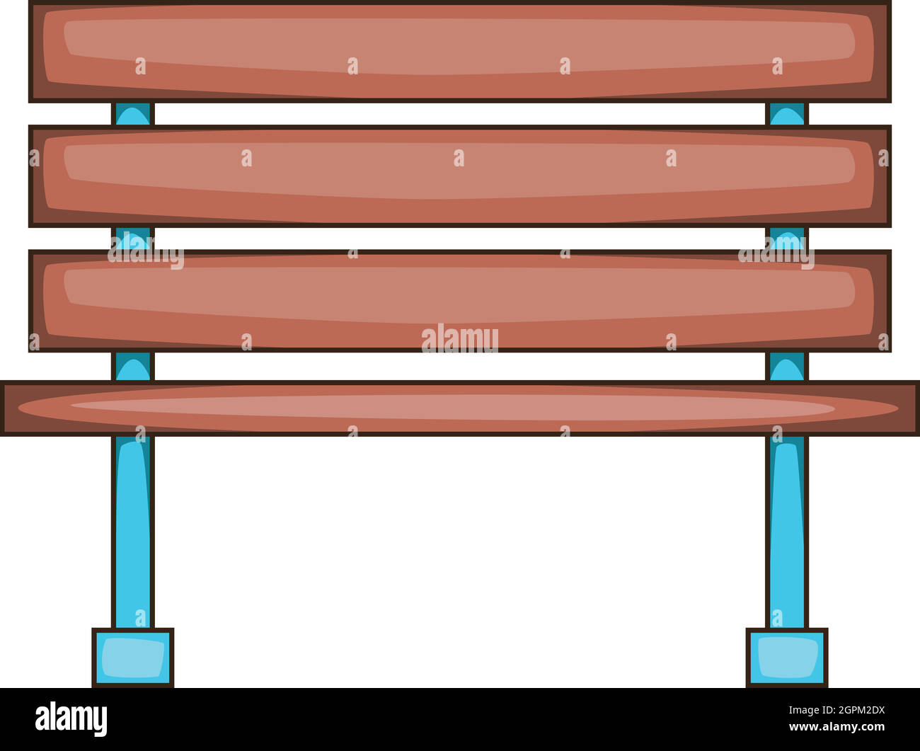 Cartoon bench hi-res stock photography and images - Alamy