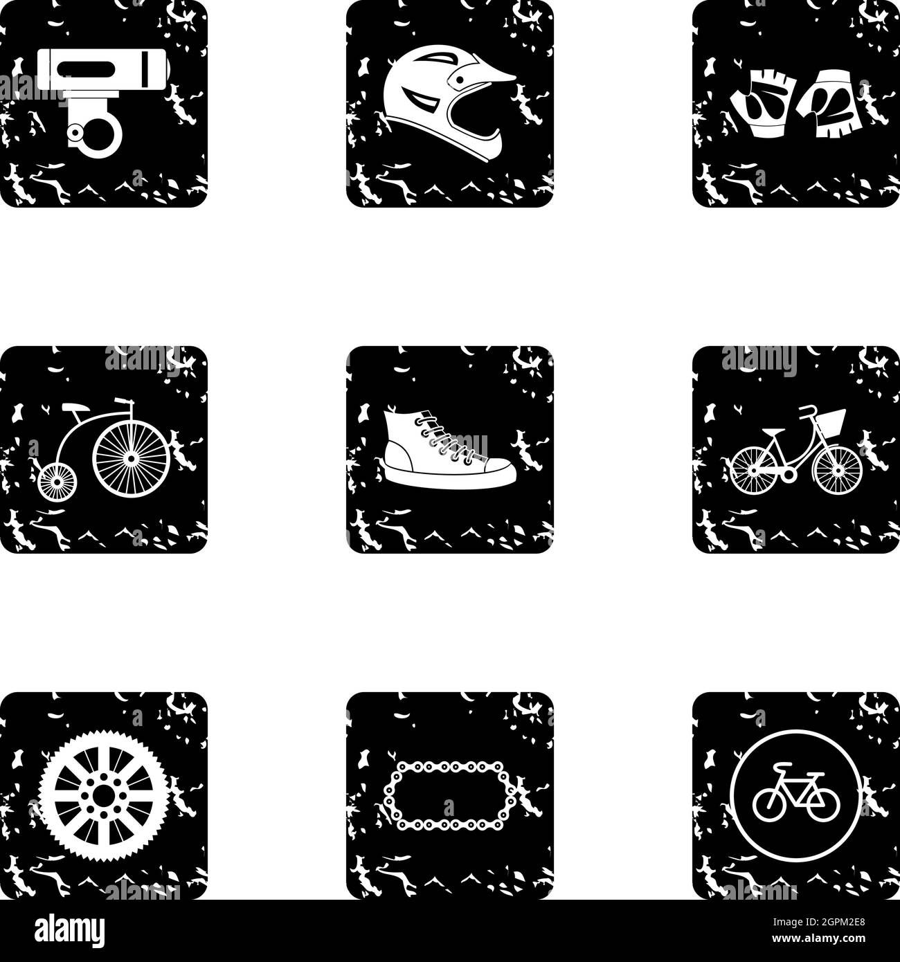 Cycling running Stock Vector Images - Alamy