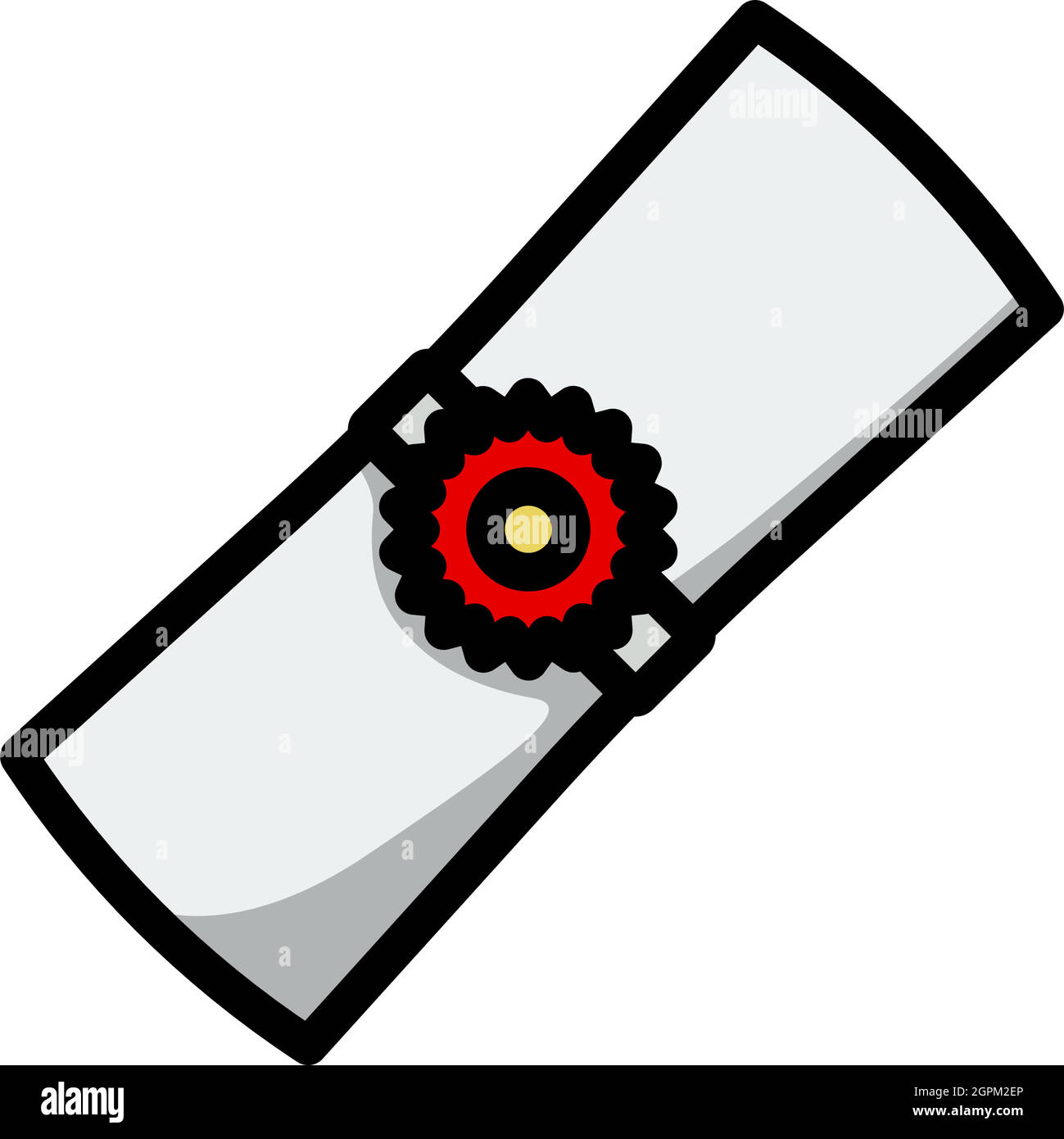 Diploma scroll graduate college Stock Vector Images - Alamy