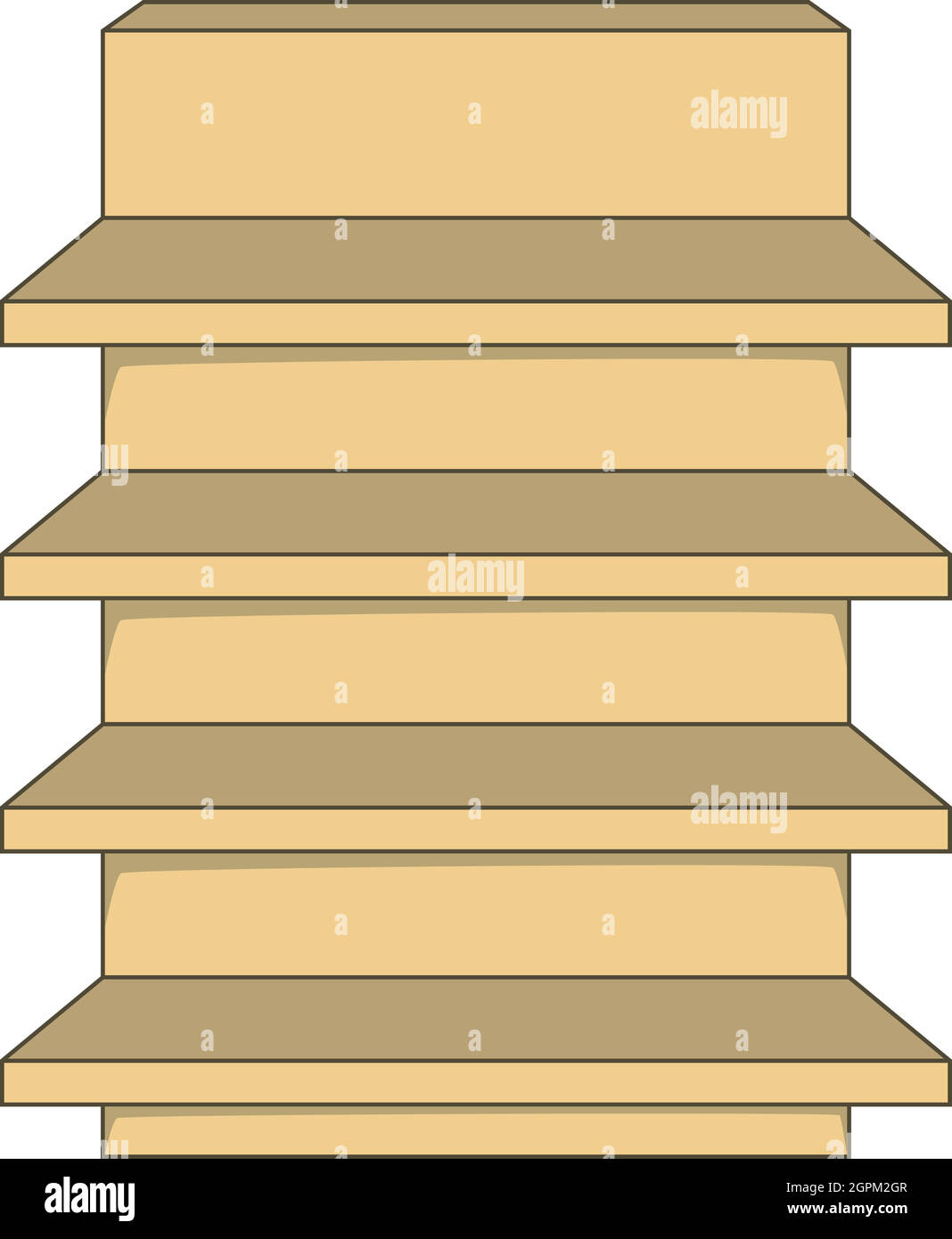 Supermarket shelf icon, cartoon style Stock Vector Image & Art - Alamy
