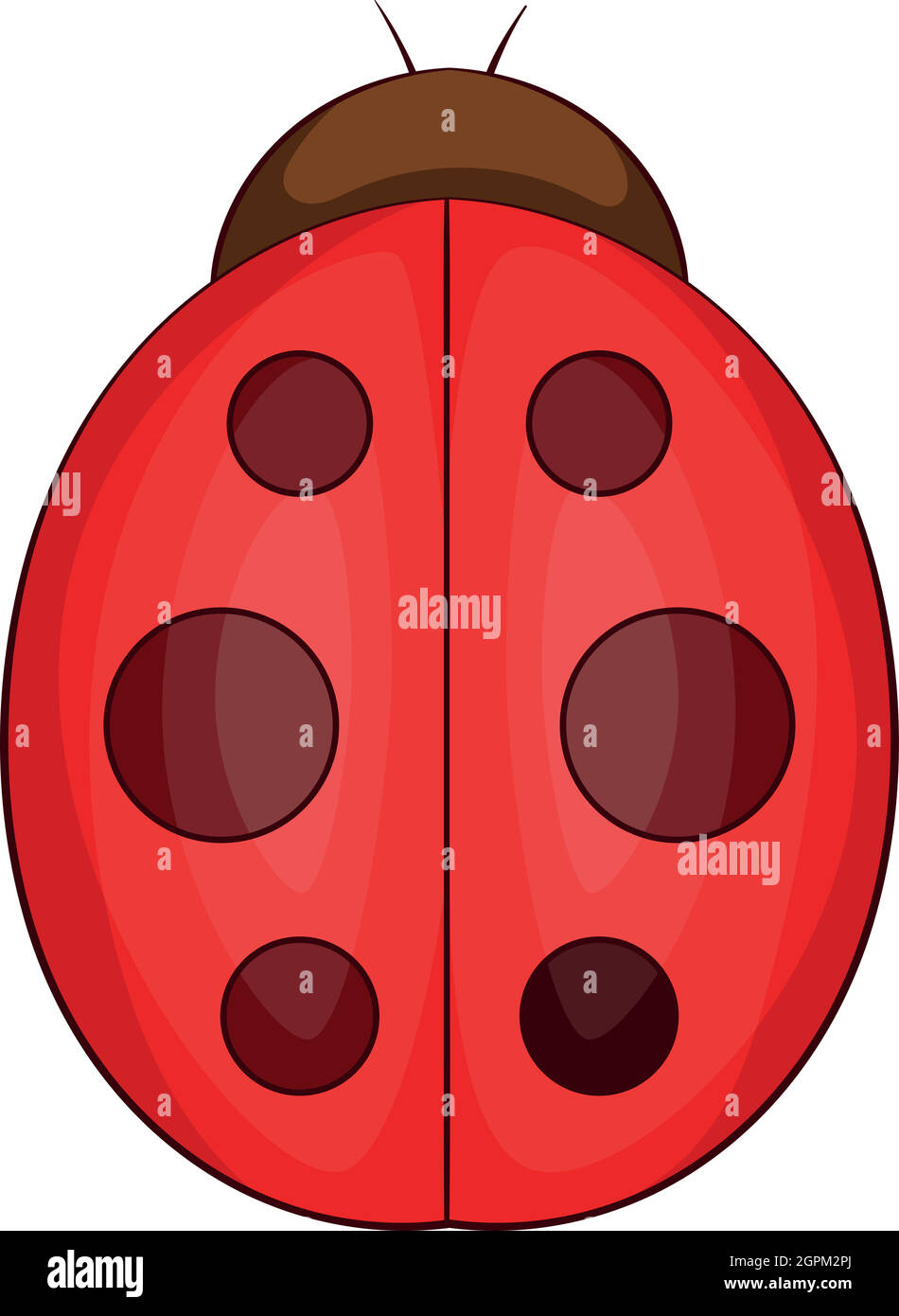 Ladybug icon, cartoon style Stock Vector Image & Art - Alamy
