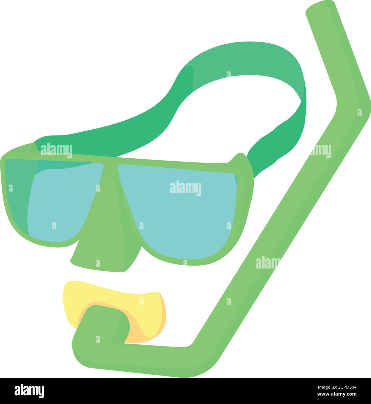 Swimming mask icon, cartoon style Stock Vector Image & Art - Alamy