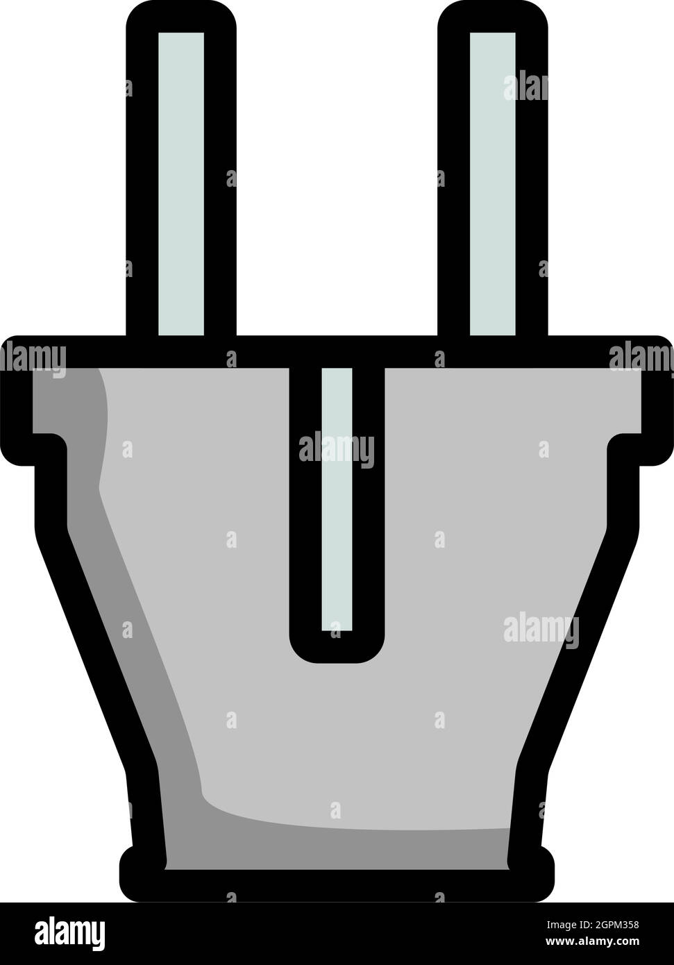 Electrical Plug Icon Stock Vector Image & Art - Alamy