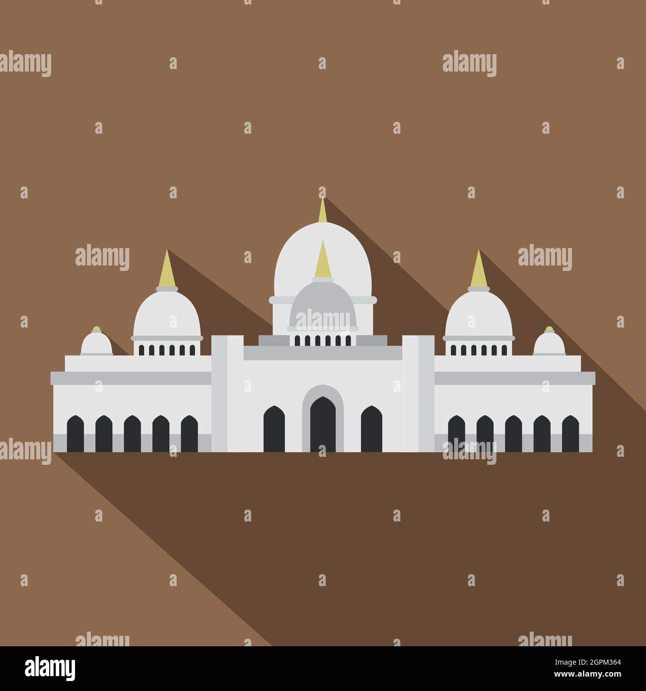 Taj mahal palace tower Stock Vector Images - Alamy