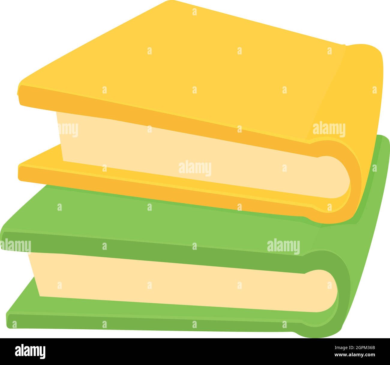 Cartoon books Cut Out Stock Images & Pictures - Alamy