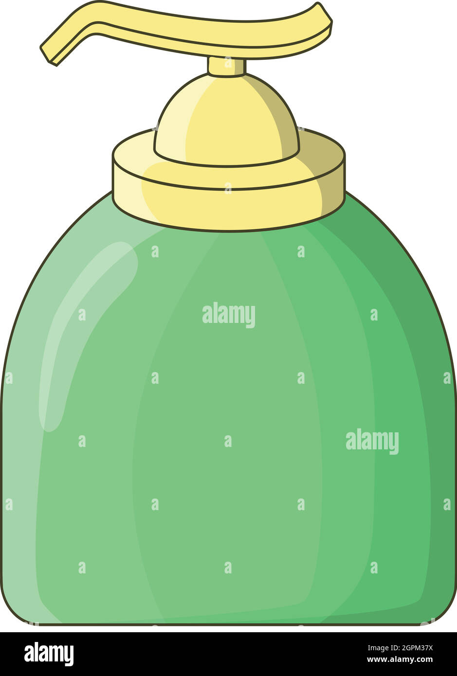 Soap foam cartoon vector Stock Vector Images - Alamy