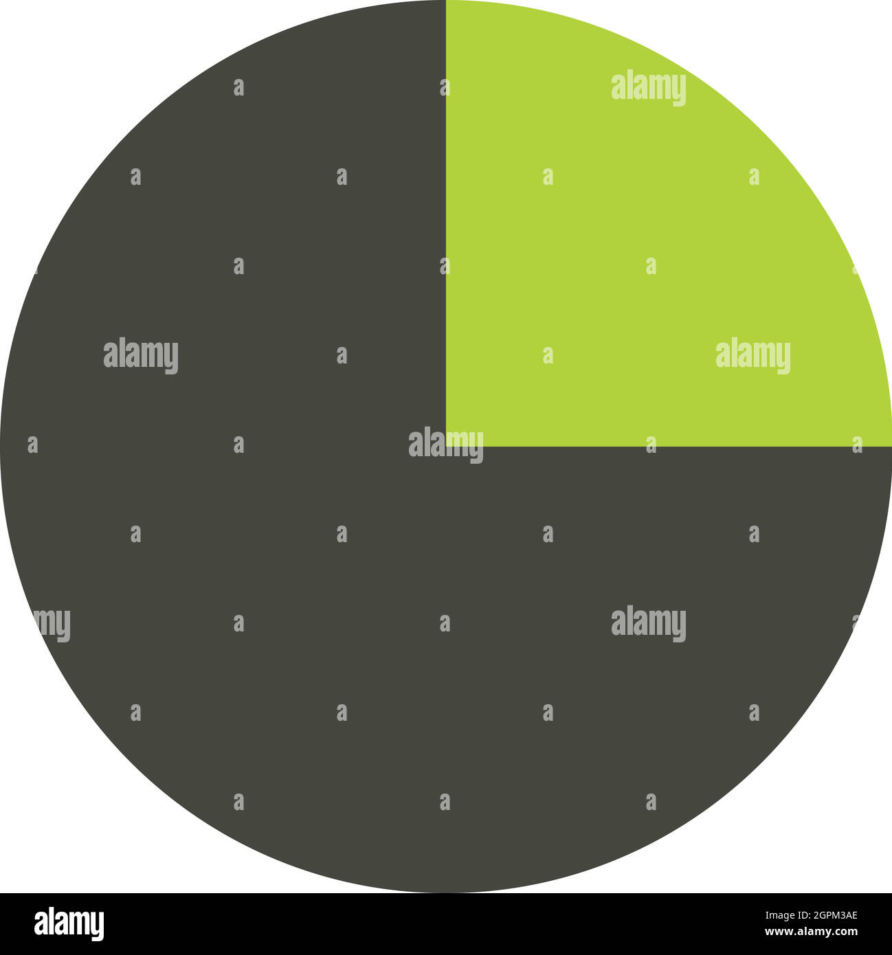 Half diagram infographics, flat style Stock Vector Image & Art - Alamy