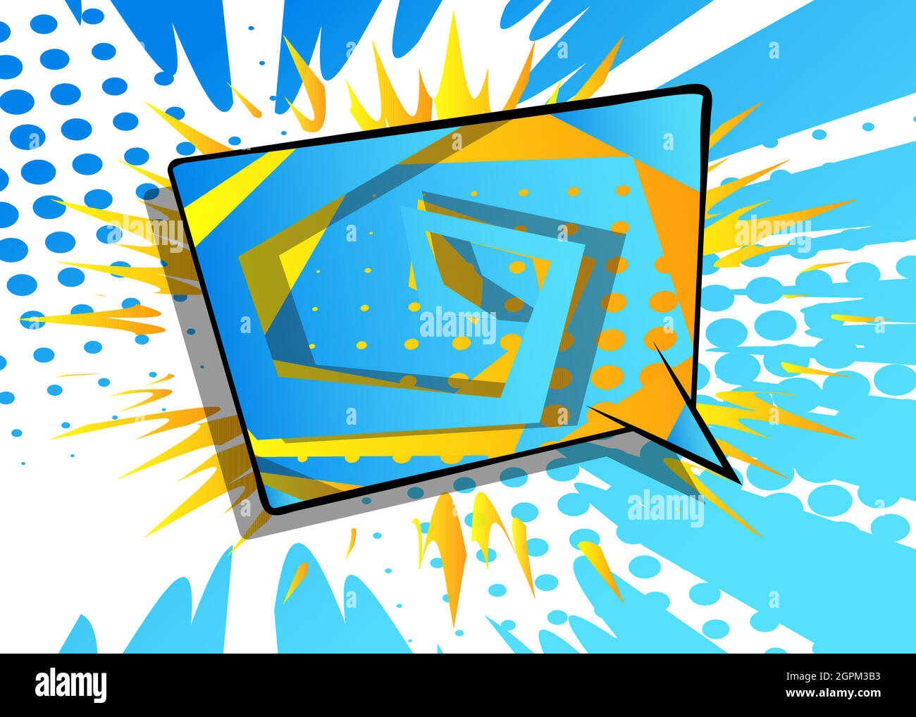 Comic strip design hi-res stock photography and images - Alamy