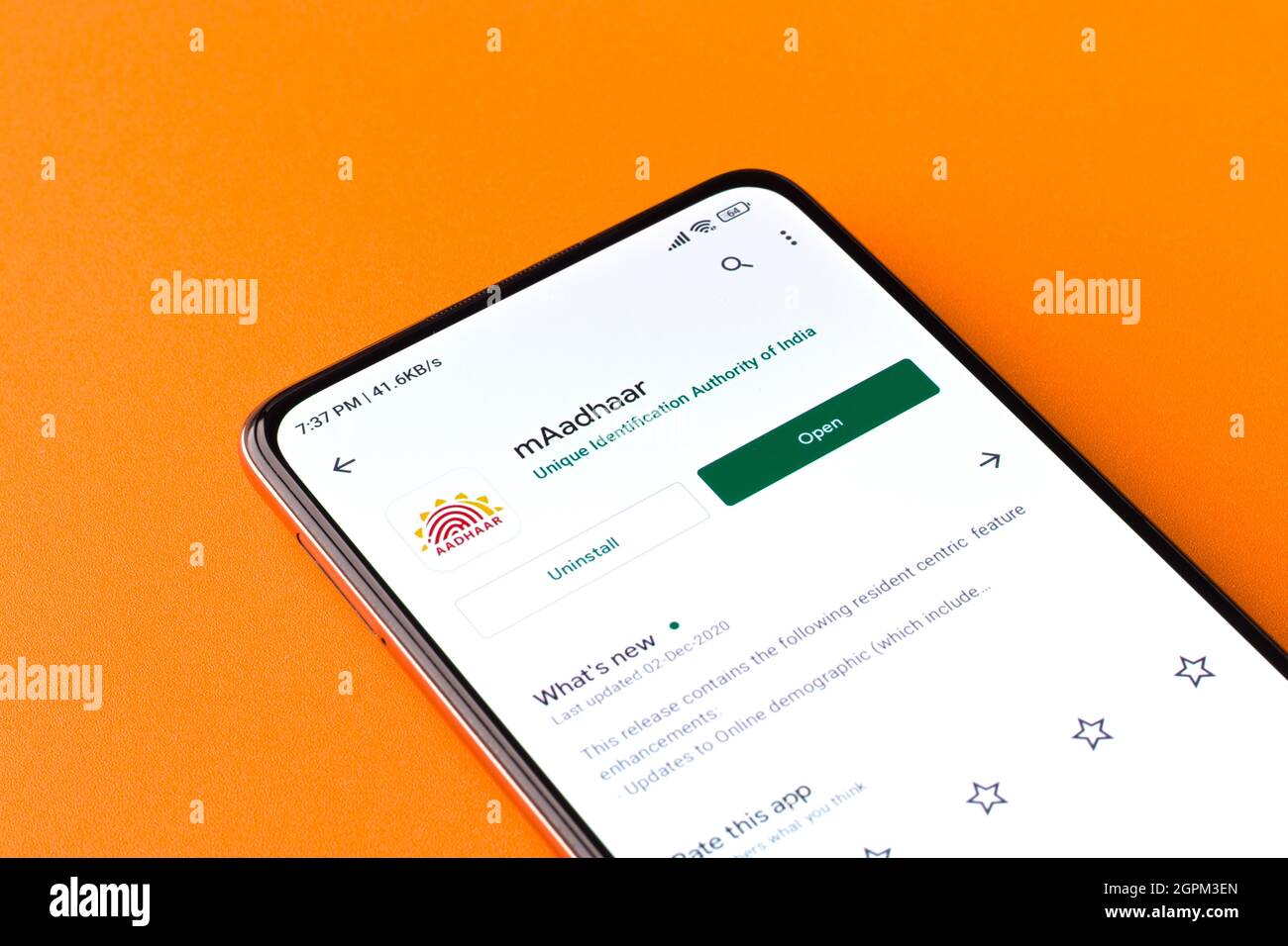Aadhar logo hi-res stock photography and images - Alamy