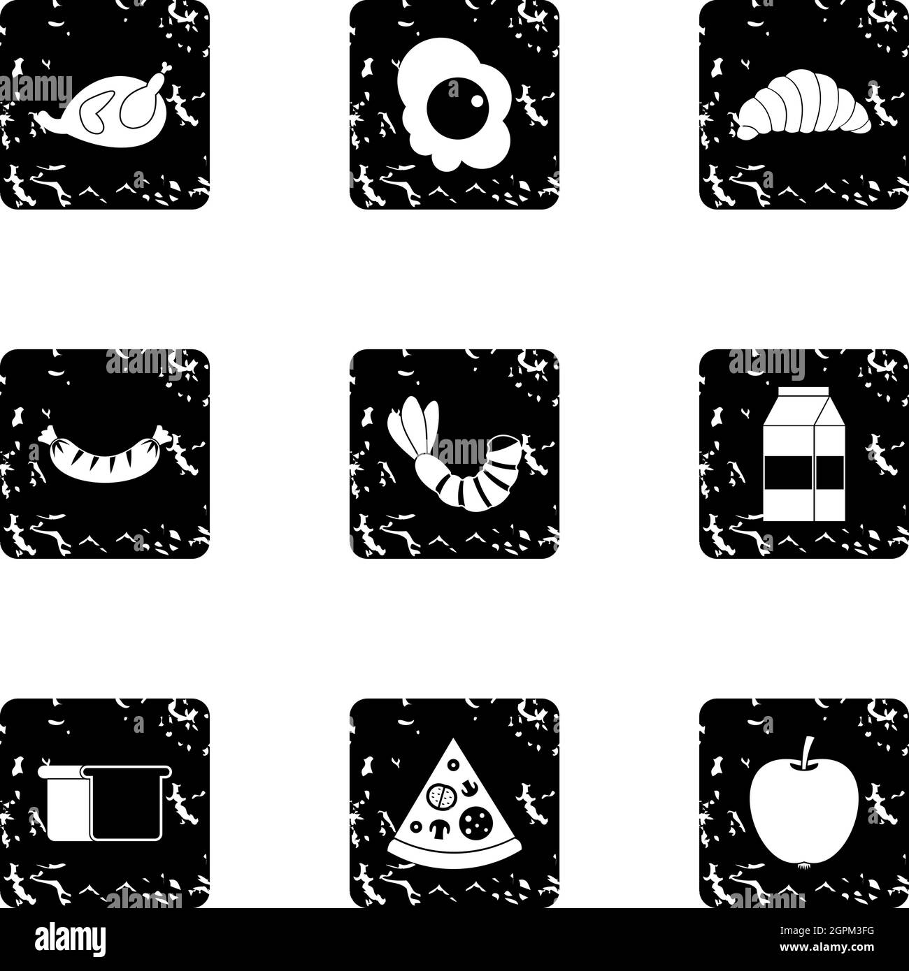 American style breakfast Stock Vector Images - Alamy