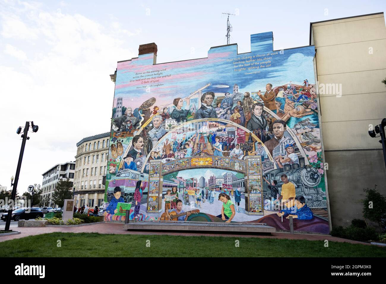 The Lynn Bank Block building on Exchange Street in downtown Lynn ...