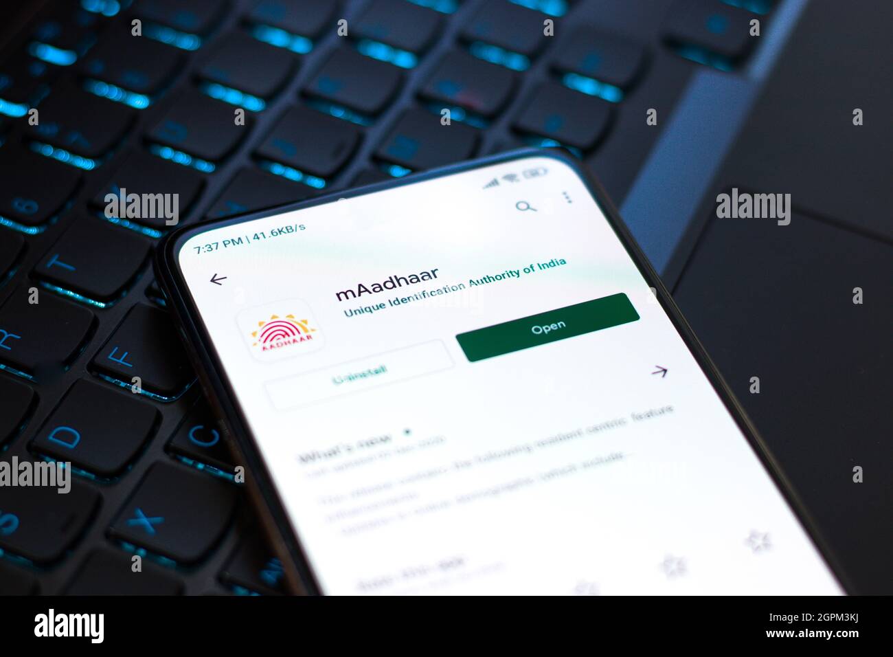 Aadhar logo hi-res stock photography and images - Alamy