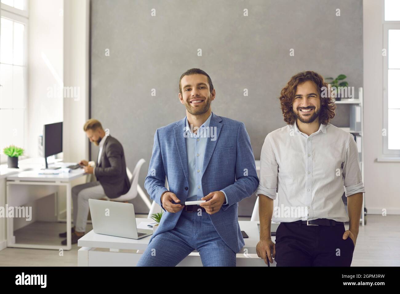 Portrait motivated successful office hi-res stock photography and ...