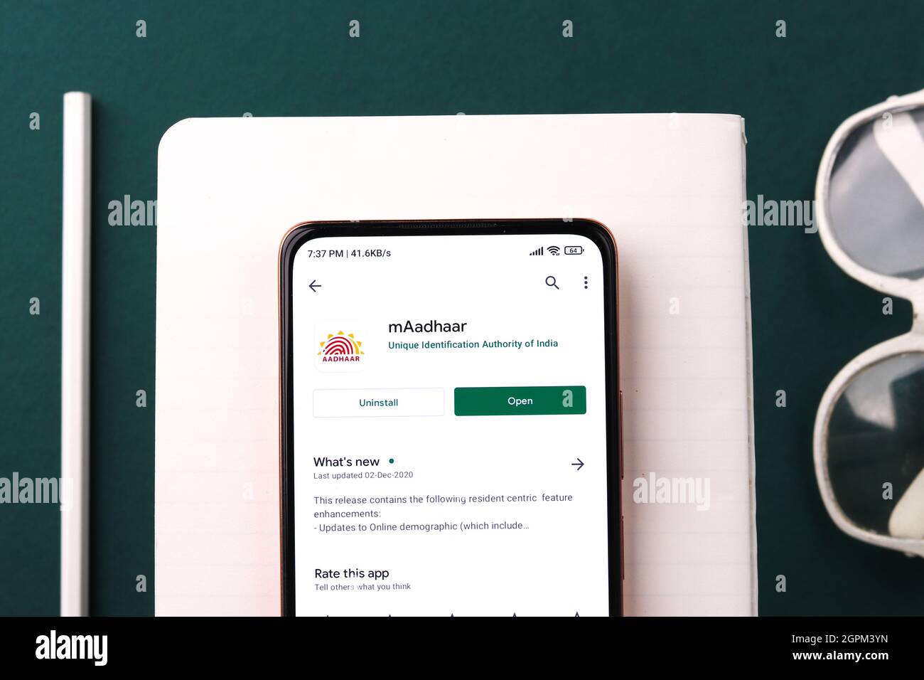 Aadhar logo hi-res stock photography and images - Alamy