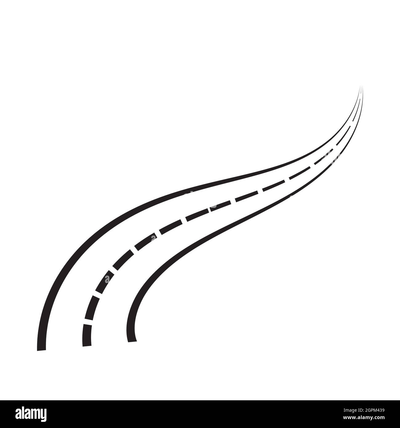 High Way vector symbol template Stock Vector Image & Art - Alamy