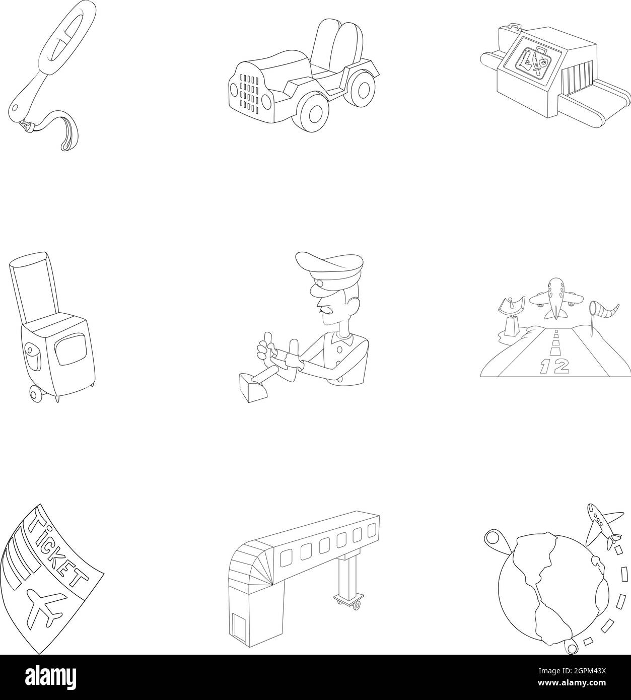 Flight passenger check in Cut Out Stock Images & Pictures - Alamy