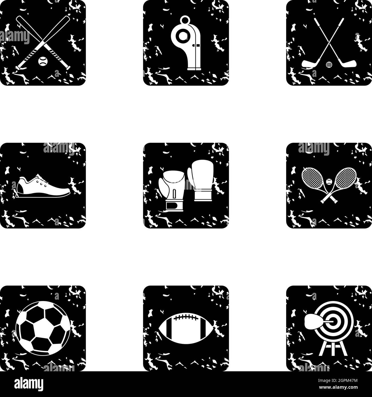 Set sports equipment fitness Black and White Stock Photos & Images - Alamy