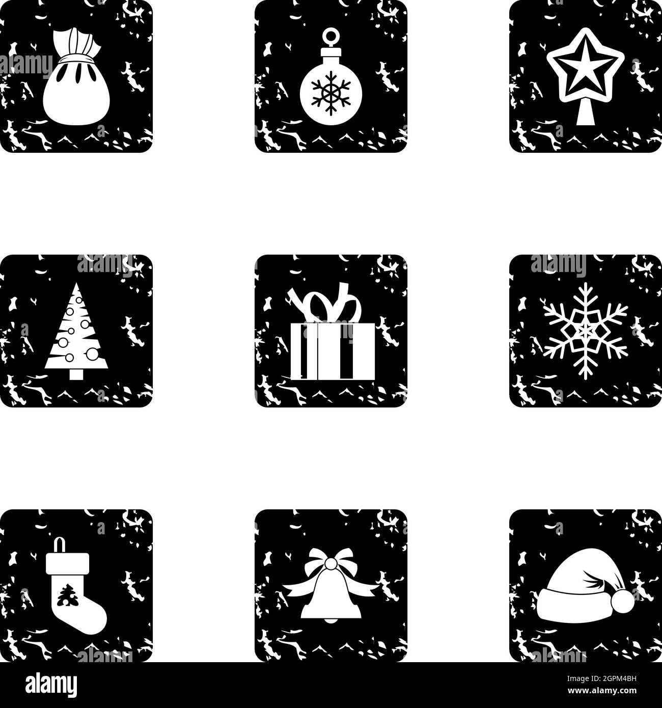 New year party gift Black and White Stock Photos & Images - Alamy