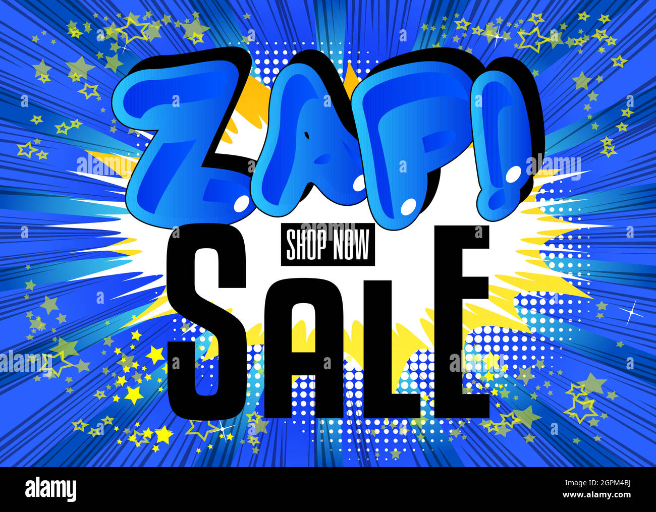 Zap poster Stock Vector Images - Alamy