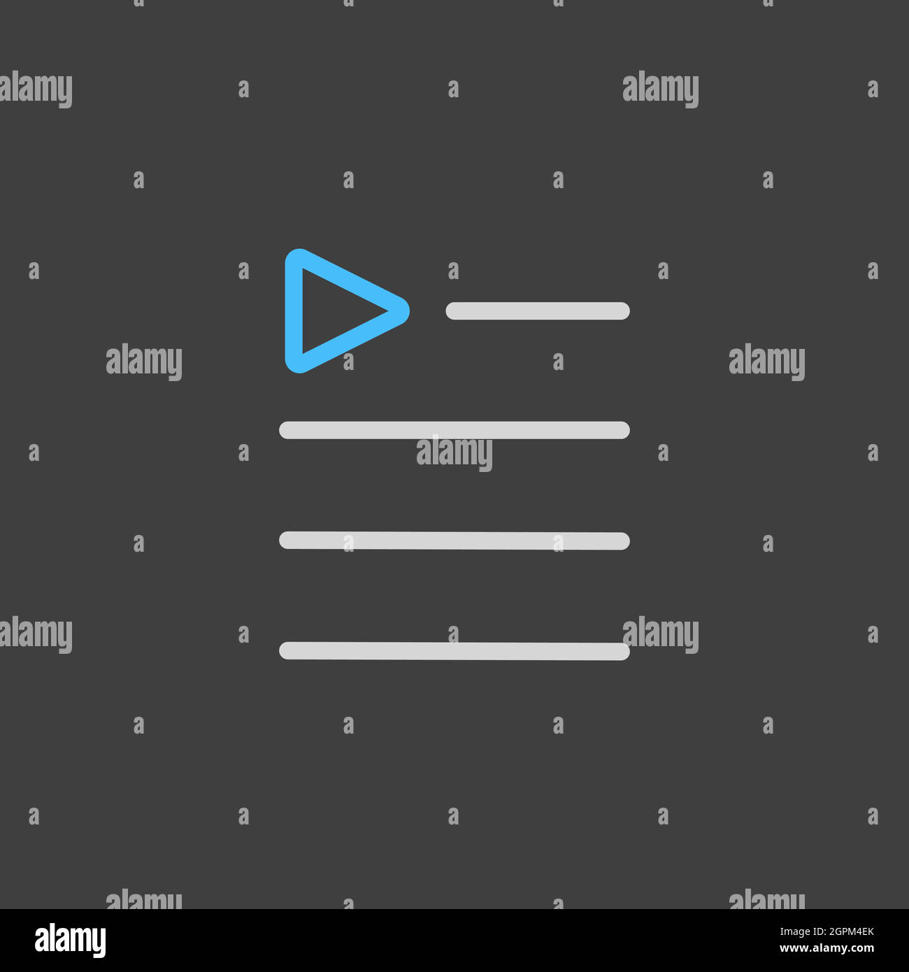 Music player app on Stock Vector Images - Alamy