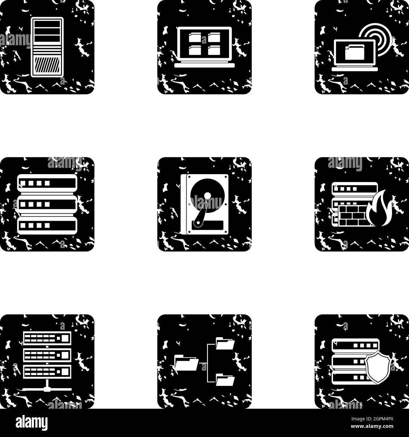 Fire protection files icon Black and White Stock Photos & Images - Alamy