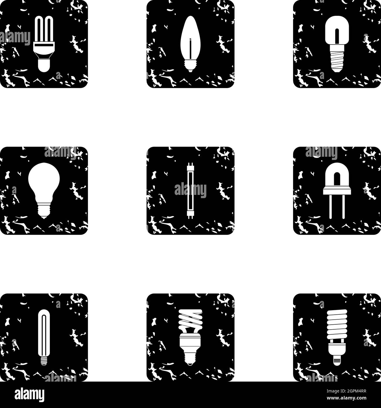 Illustration lamp Black and White Stock Photos & Images - Alamy